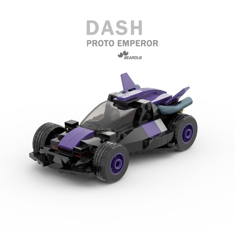 LEGO MOC-79874 DASH PROTO-EMPEROR。8wide speed champions by beardLB ...