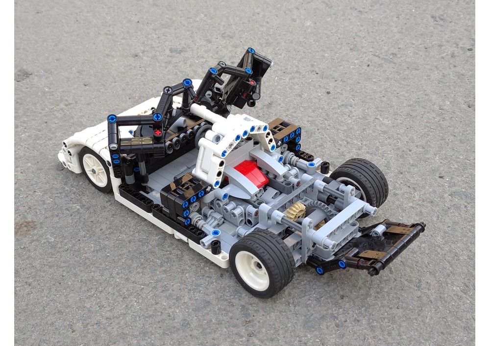 LEGO MOC Porsche 956 1983 by Bartonius | Rebrickable - Build with LEGO