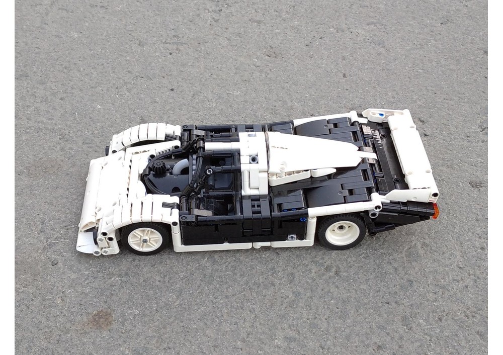 LEGO MOC Porsche 956 1983 by Bartonius | Rebrickable - Build with LEGO