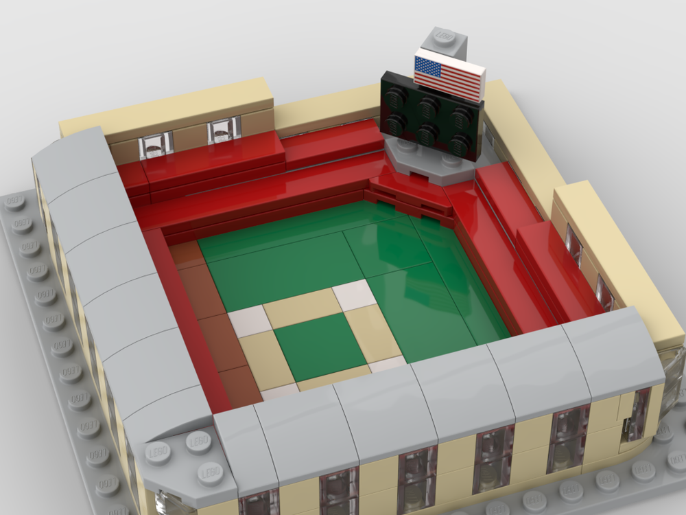LEGO MOC Baseball Stadium by ARJBros | Rebrickable - Build with LEGO