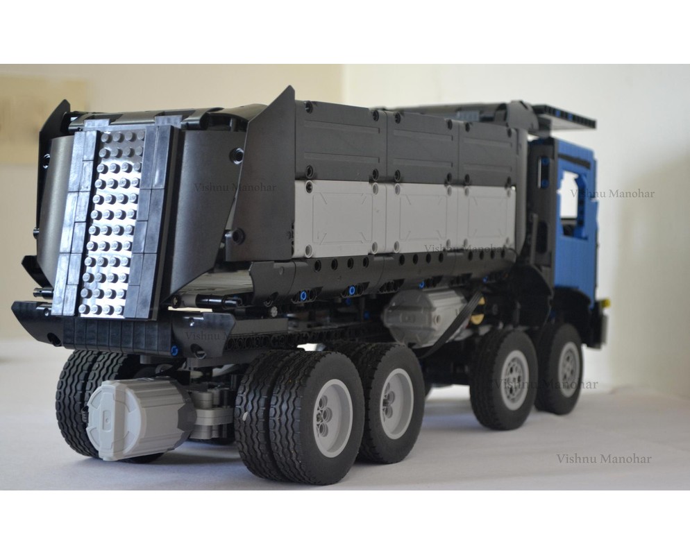LEGO MOC Tata Tipper Truck by Dr. Vishnu Manohar | Rebrickable - Build ...