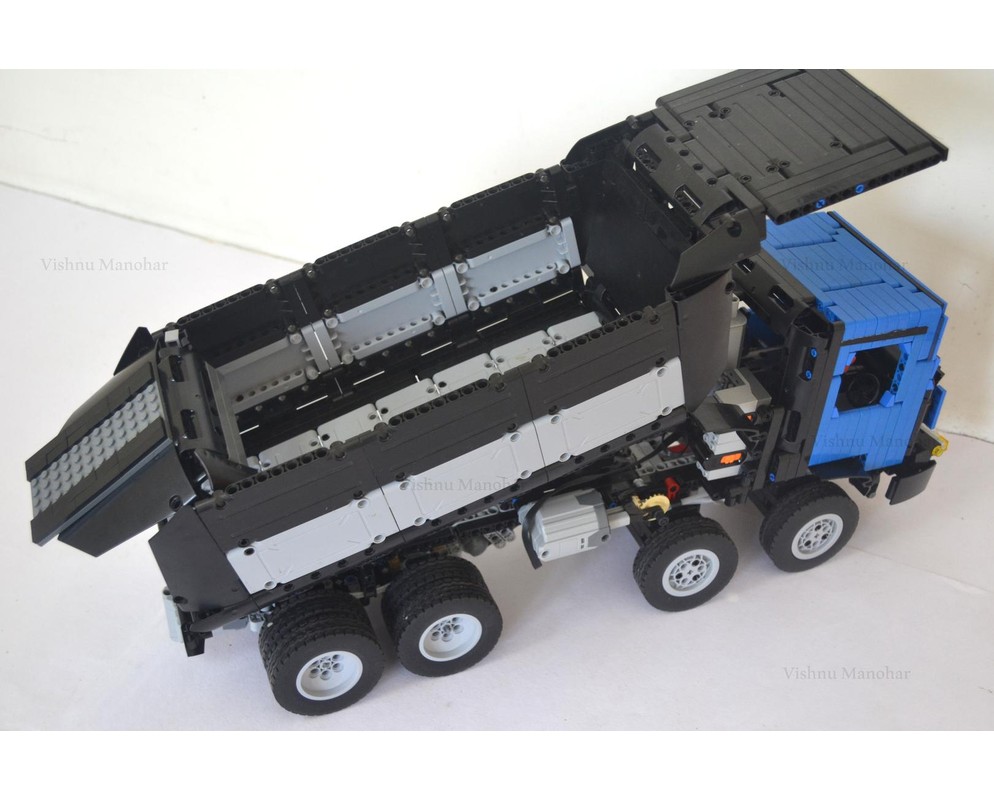 LEGO MOC Tata Tipper Truck by Dr. Vishnu Manohar | Rebrickable - Build ...