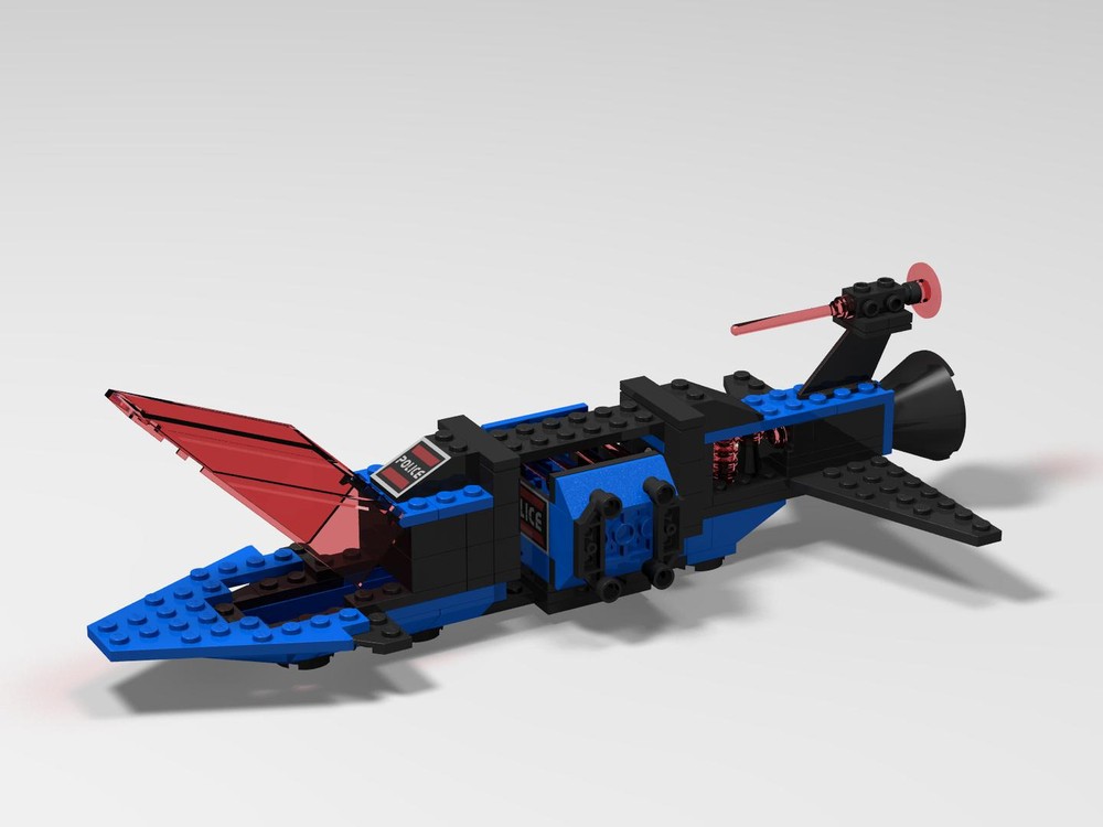 LEGO MOC Extended Interceptor by olivier67alsace | Rebrickable - Build ...