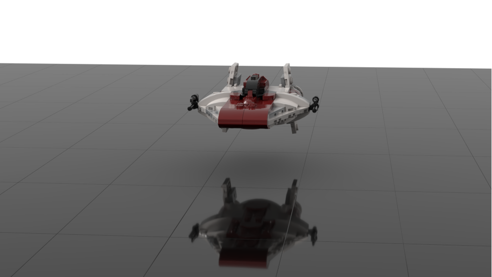 LEGO MOC Small Size RZ-1 A-wing in Episode 6 : Final Version by jellco ...