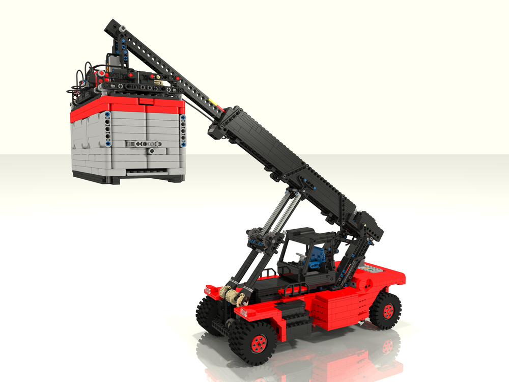 LEGO MOC 20 Feet Container for Linde Container Reach Stacker by ... LEGO MOC 20 Feet Container for Linde Container Reach Stacker by ...