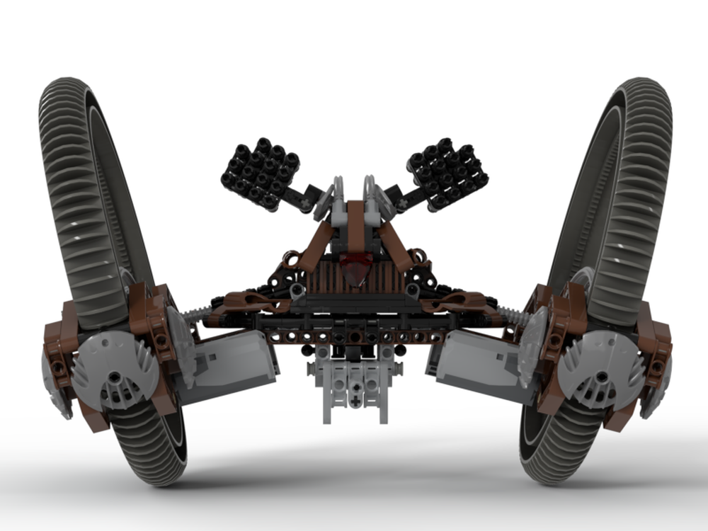 LEGO MOC 4481 Hailfire Droid Motorized with Buwizz by namowen ...