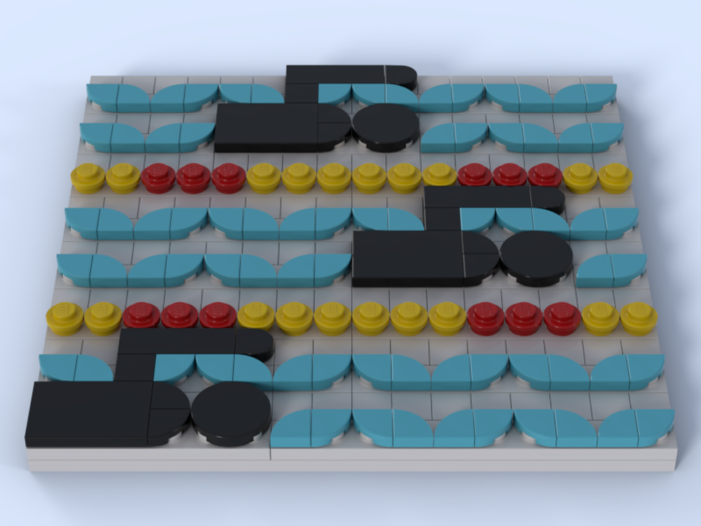 Lego Moc Swimming Contest By Namowen Rebrickable Build With Lego