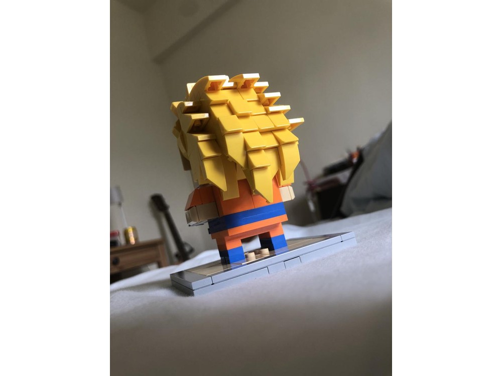 LEGO MOC Dragon Ball Goku SSJ3 Brickheadz by legomania_josh ...