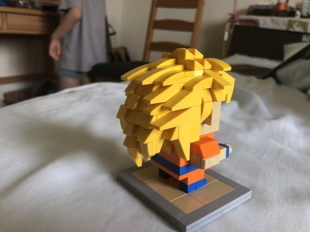 LEGO MOC Dragon Ball Goku SSJ3 Brickheadz by legomania_josh ...