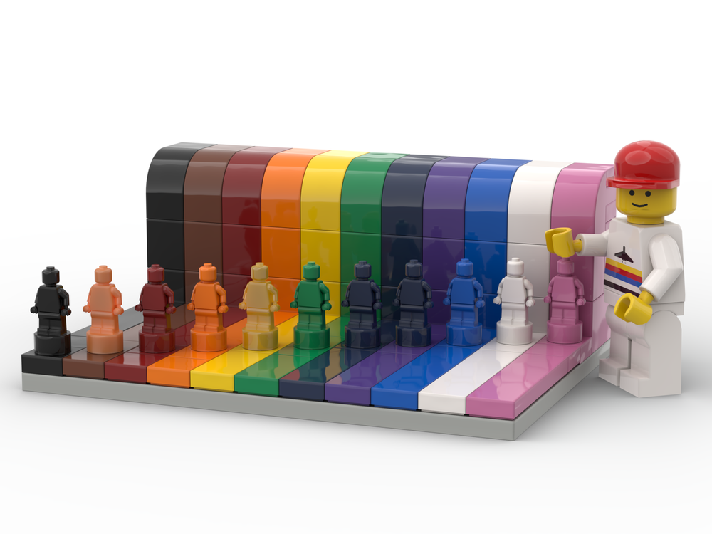 LEGO MOC Micro Everyone Is Awesome by Dafeld | Rebrickable - Build with ...