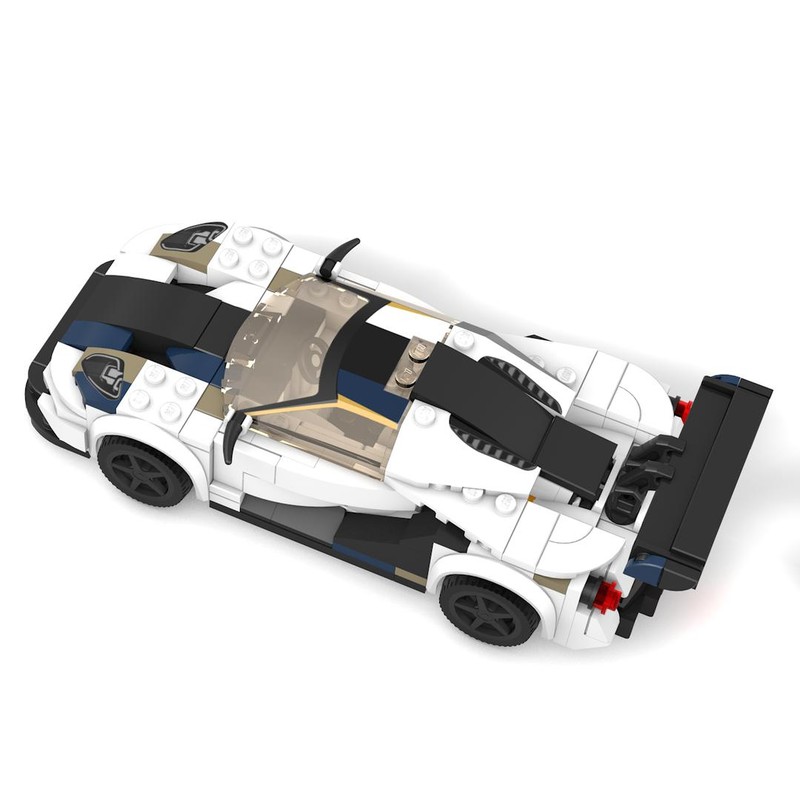 LEGO MOC Ford GT 2020 MK2 Speed Champions by klara_mocs | Rebrickable ...
