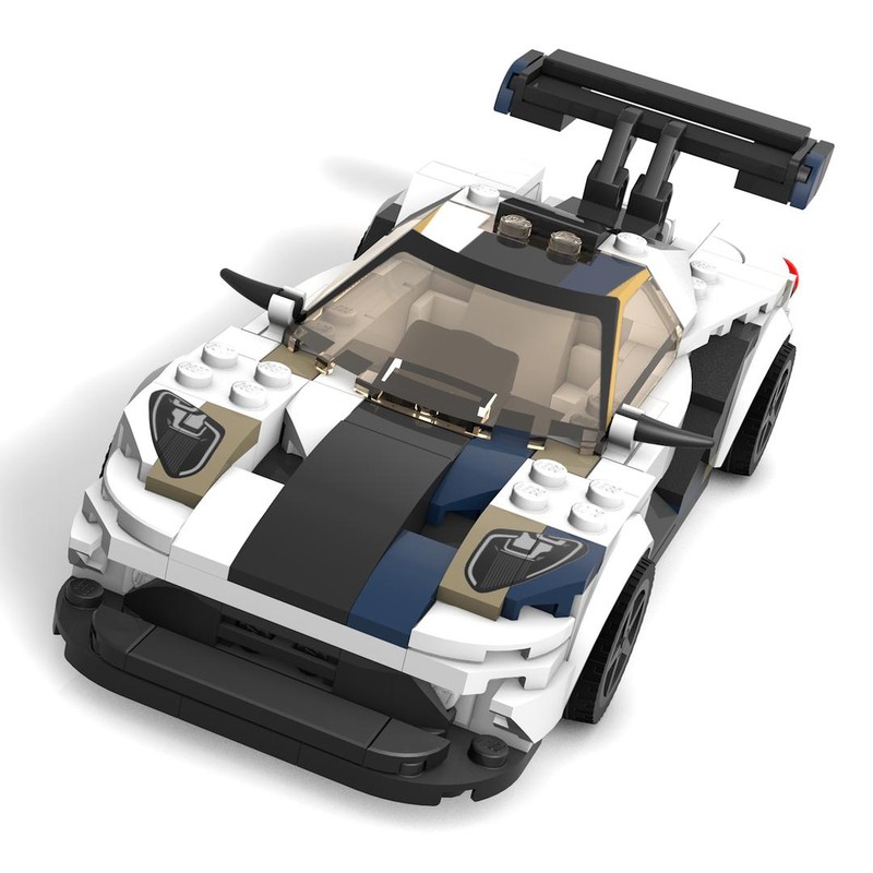 LEGO MOC Ford GT 2020 MK2 Speed Champions by klara_mocs | Rebrickable ...