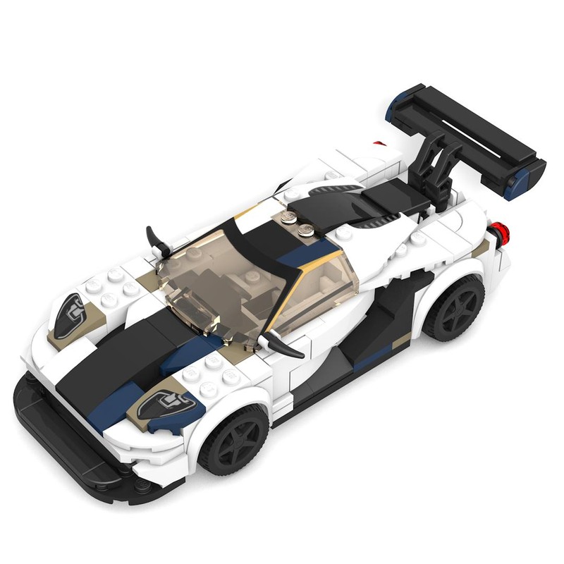 LEGO MOC Ford GT 2020 MK2 Speed Champions by klara_mocs | Rebrickable ...
