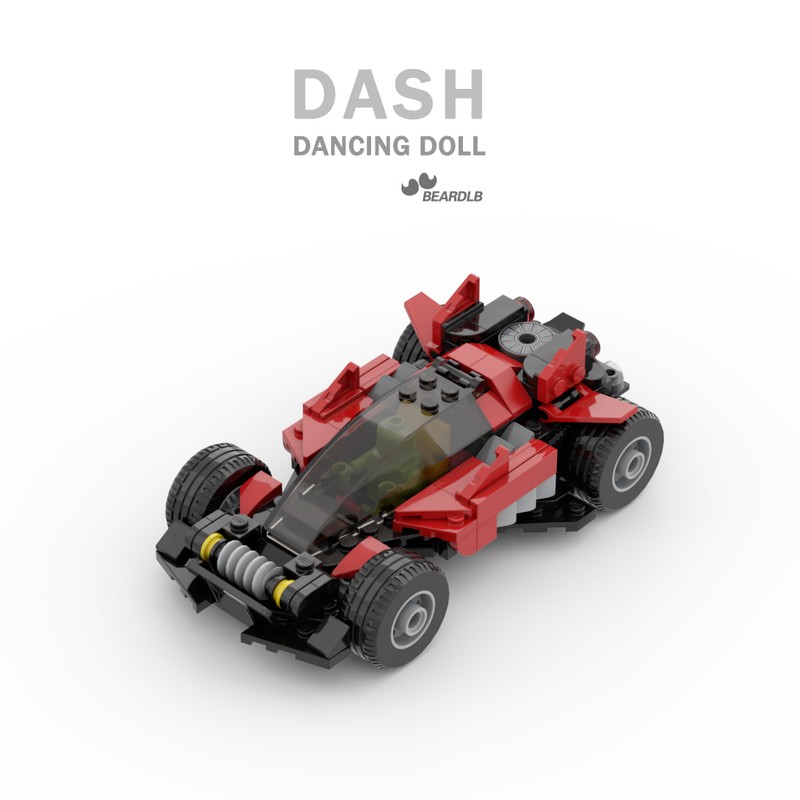 LEGO MOC DASH dancing coll 8wide by beardLB | Rebrickable - Build with LEGO