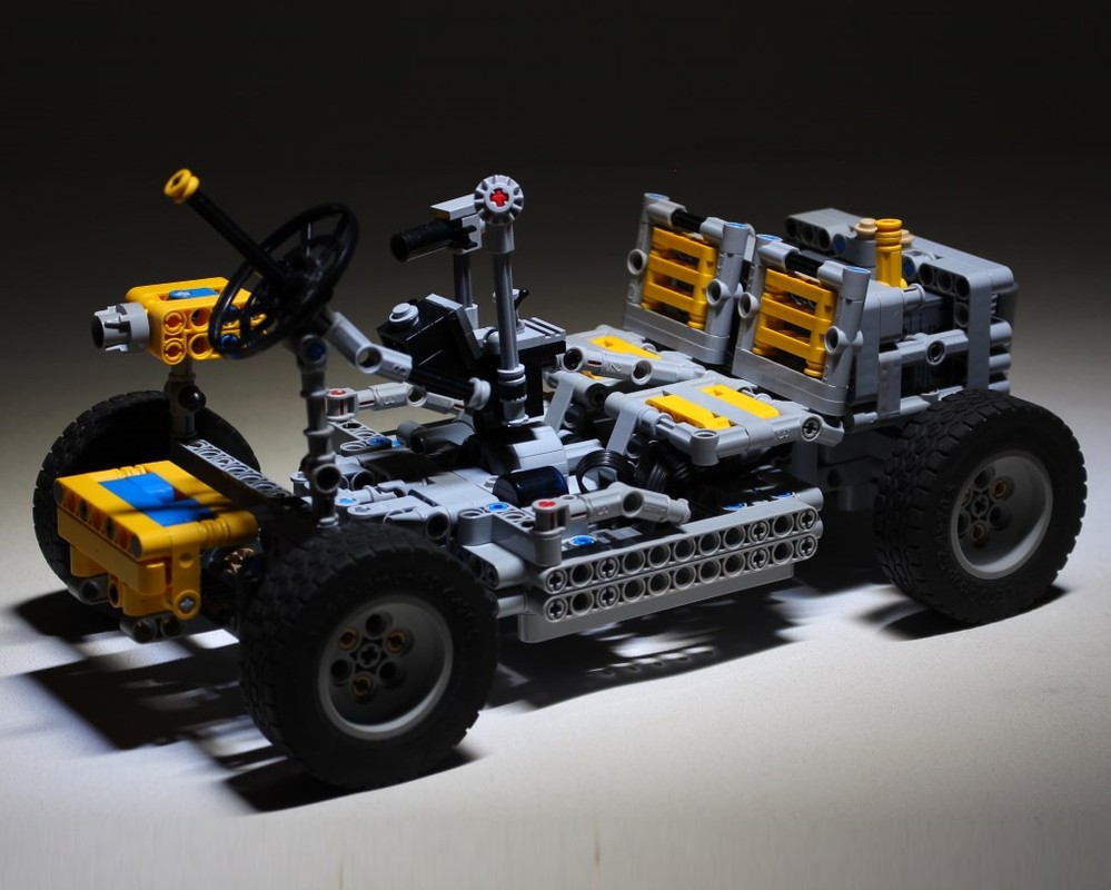 Lego Moc Lunar Rover By Nico71 Rebrickable Build With Lego