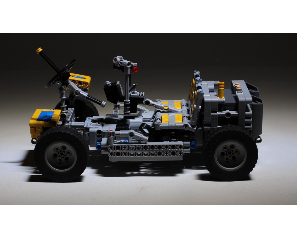 Lego Moc Lunar Rover By Nico71 Rebrickable Build With Lego