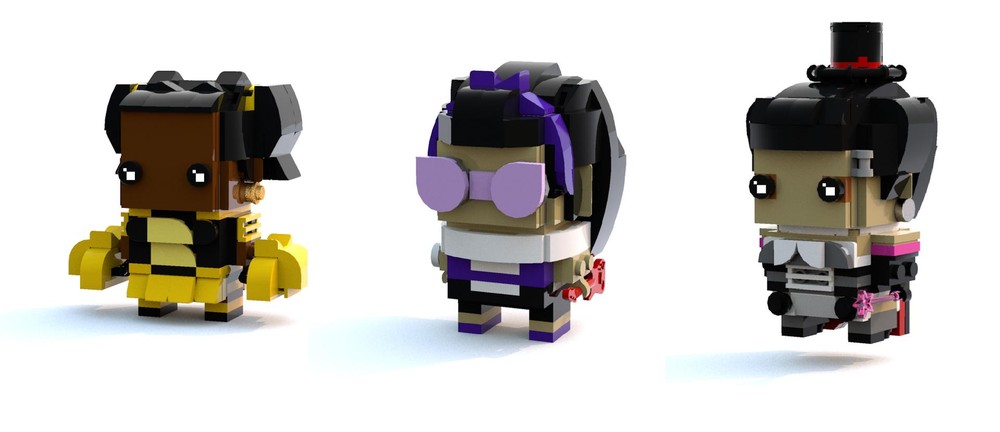 Lego Moc Super Pinup Pack 6 By Igor X Rebrickable Build With Lego