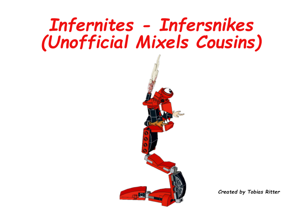 LEGO MOC-80153 Infernites - Infersnikes (Unofficial Mixels Cousins) by ...