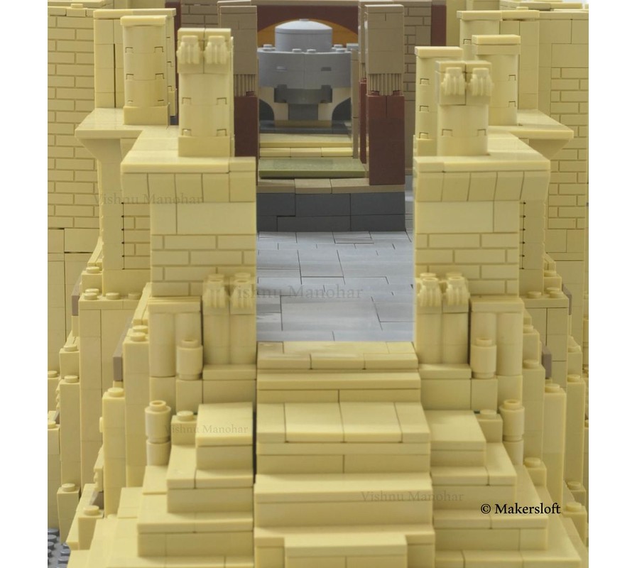 LEGO MOC Khajuraho Temple India by Dr. Vishnu Manohar | Rebrickable ...