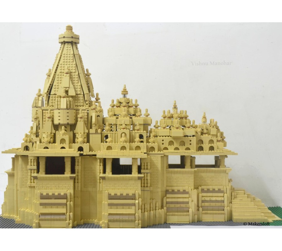 LEGO MOC Khajuraho Temple India by Dr. Vishnu Manohar | Rebrickable ...