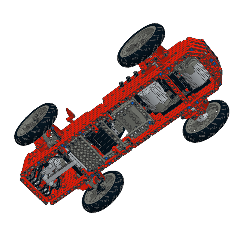 LEGO MOC Red Road Racer SBrick by jb70 | Rebrickable - Build with LEGO