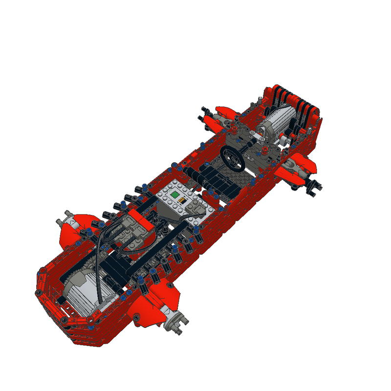 LEGO MOC Red Road Racer SBrick by jb70 | Rebrickable - Build with LEGO