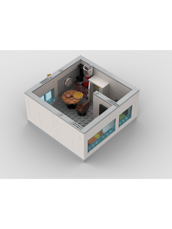 LEGO MOC Modern Family House Modular by KTBrickworks | Rebrickable ...