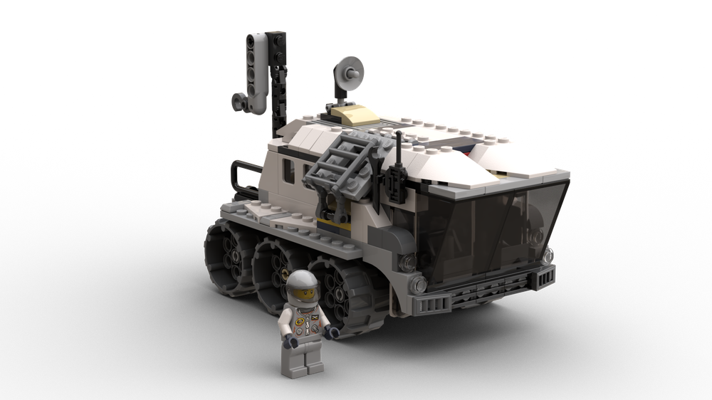 Lego Moc Space Force Rover By Aberrant85 Rebrickable Build With Lego