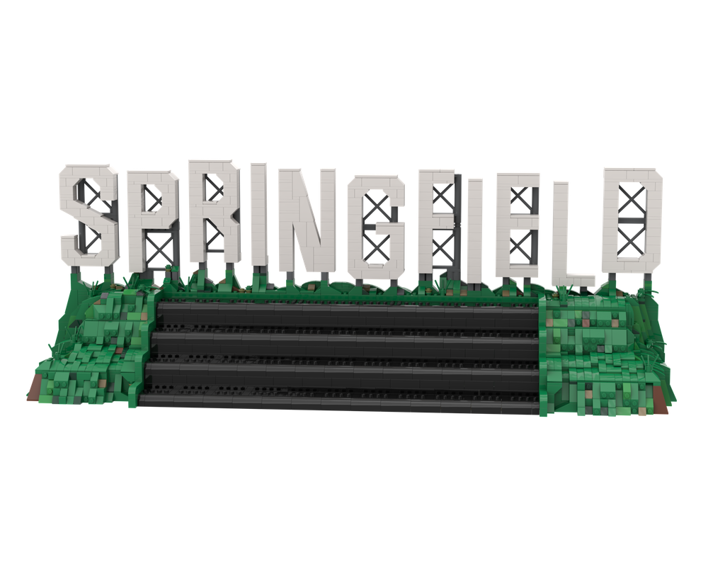 LEGO MOC The Simpsons - Minifigures Display Stand by freddiebricks-mocs ...