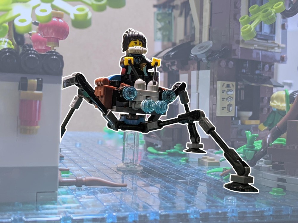 LEGO MOC Nya's WATER STRIDER | LEGO® Ninjago® Microfighters by Brick ...