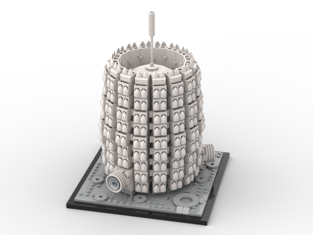 Lego Moc Lunar Lantern By Serenity Rebrickable Build With Lego