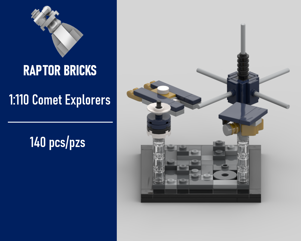 LEGO MOC-80250 1:110 Comet explorers by RAPTOR BRICKS | Rebrickable ...