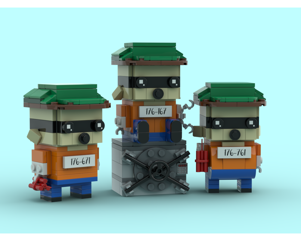 LEGO MOC The Beagle Boys by GetMeBricked | Rebrickable - Build with LEGO