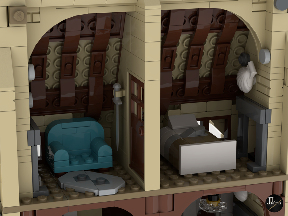 LEGO MOC Shell Cottage by JL.Bricks | Rebrickable - Build with LEGO