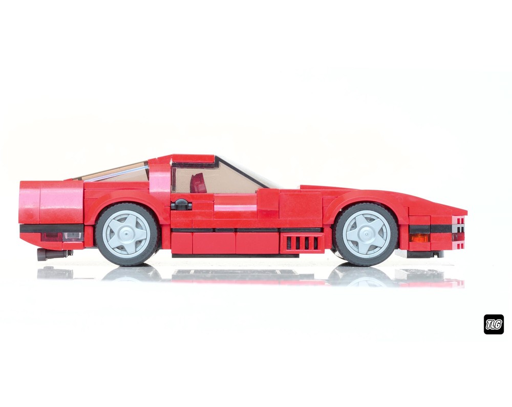 LEGO MOC Corvette C4 (Big Lebowski) by _TLG_ | Rebrickable - Build with ...