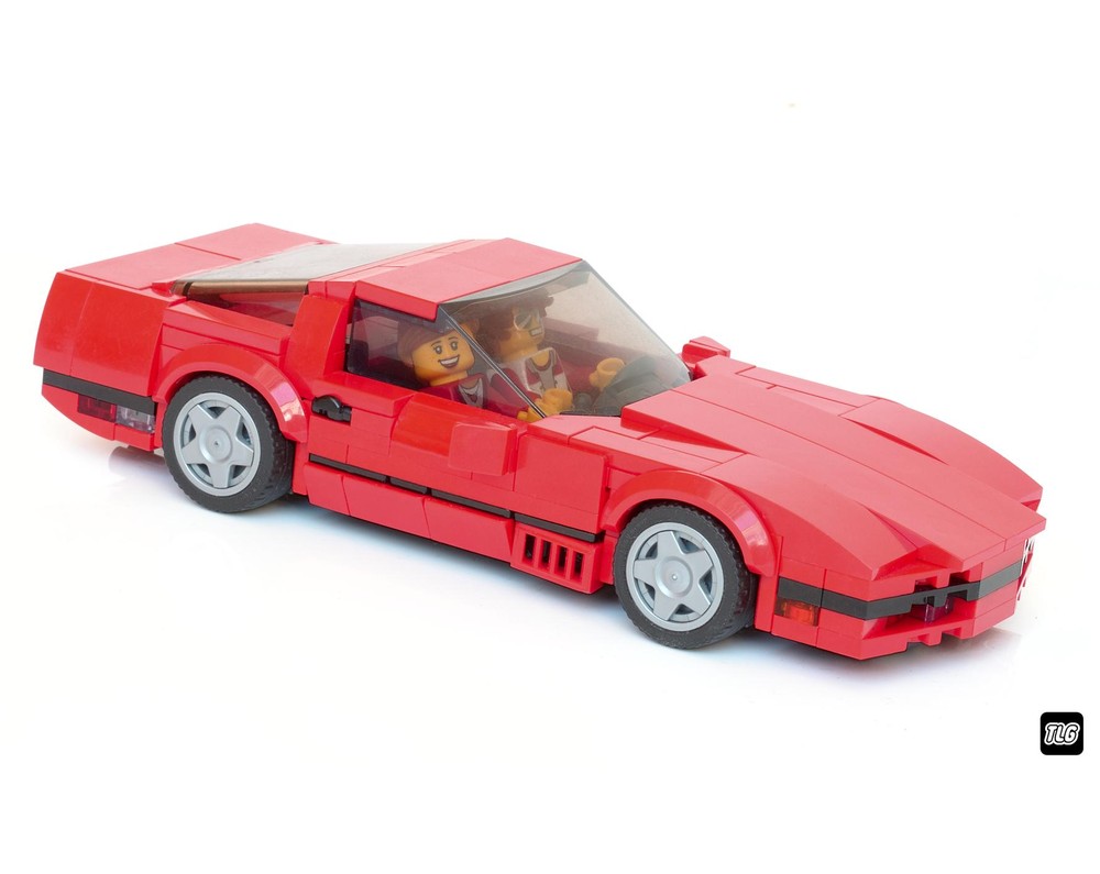 LEGO MOC Corvette C4 (Big Lebowski) by _TLG_ | Rebrickable - Build with ...