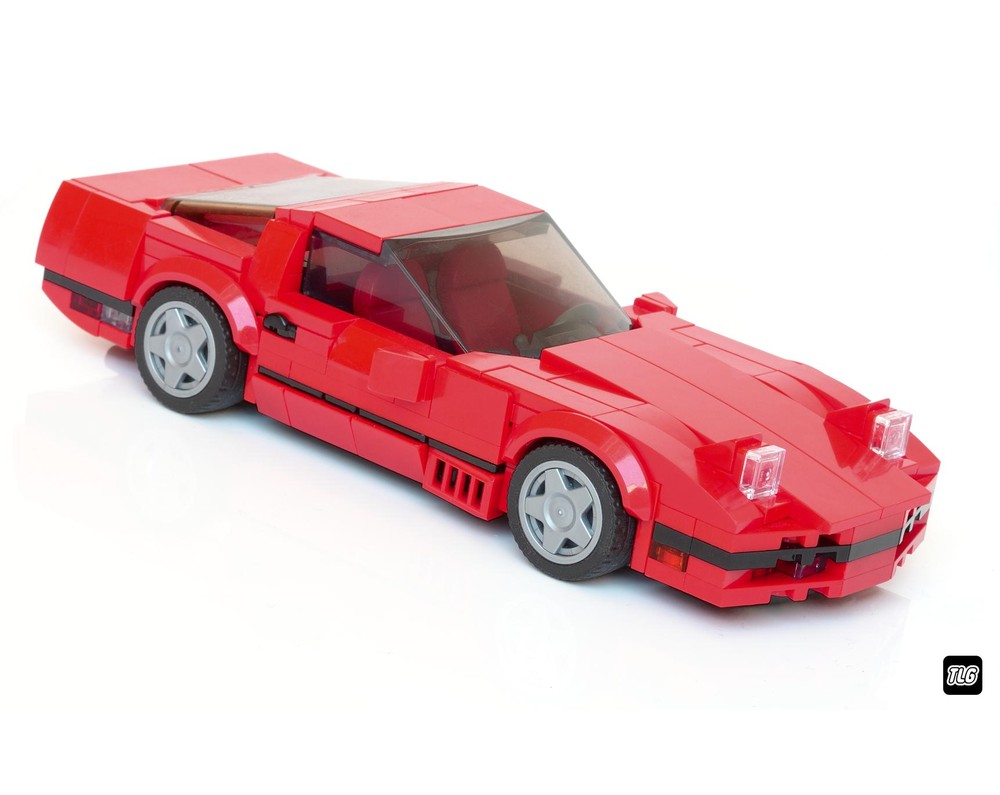 LEGO MOC Corvette C4 (Big Lebowski) by _TLG_ | Rebrickable - Build with ...
