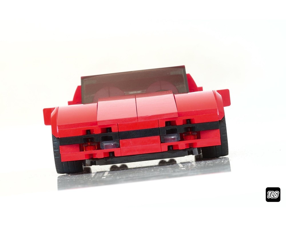 LEGO MOC Corvette C4 (Big Lebowski) by _TLG_ | Rebrickable - Build with ...