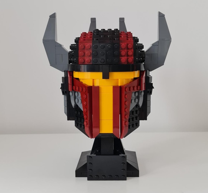 Lego Moc Gar Saxon Helmet By Renegade369 Rebrickable Build With Lego