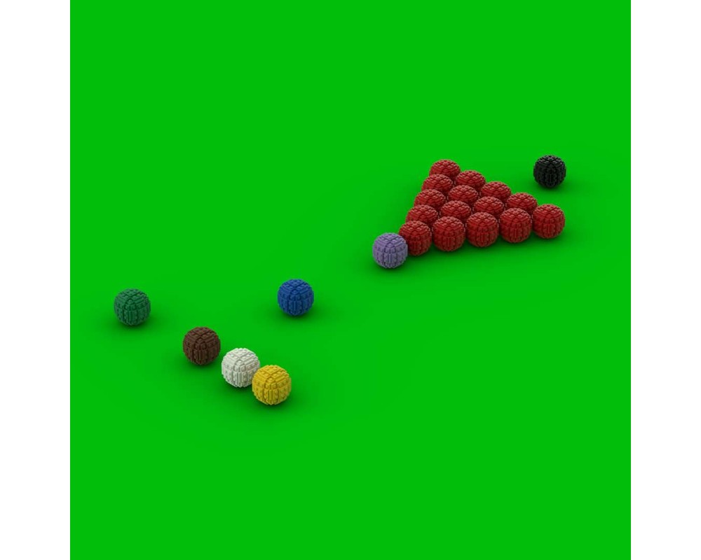 LEGO MOC Snooker Balls by otterbournelego | Rebrickable - Build with LEGO