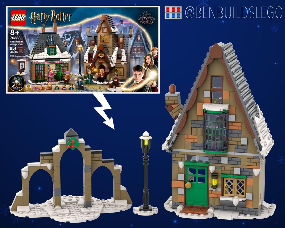 LEGO MOC Hogsmeade Village expansion by benbuildslego | Rebrickable ...