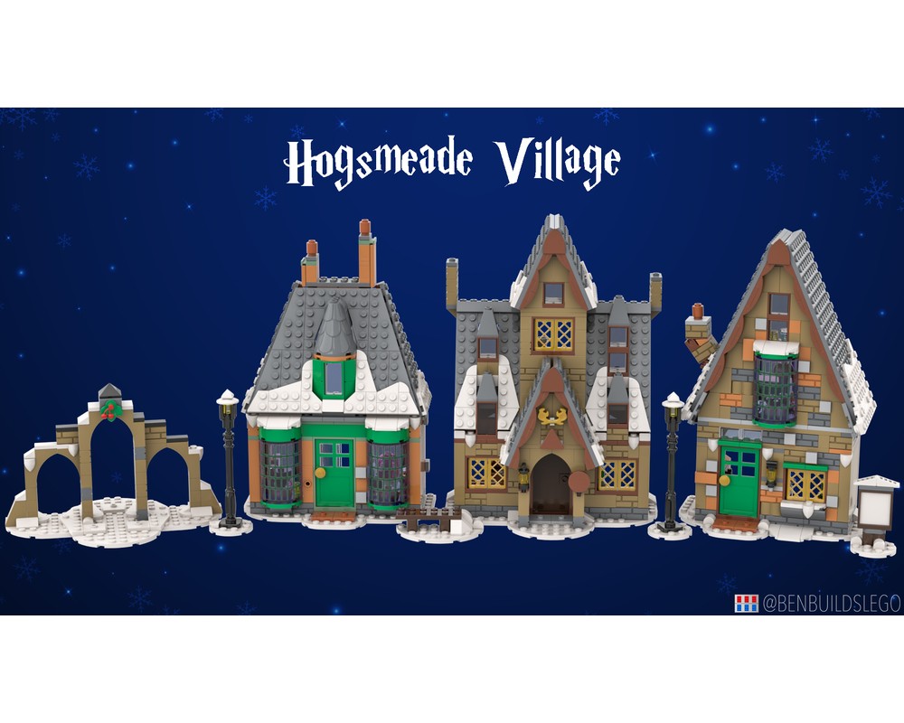 LEGO MOC Hogsmeade Village expansion by benbuildslego | Rebrickable - Build with LEGO