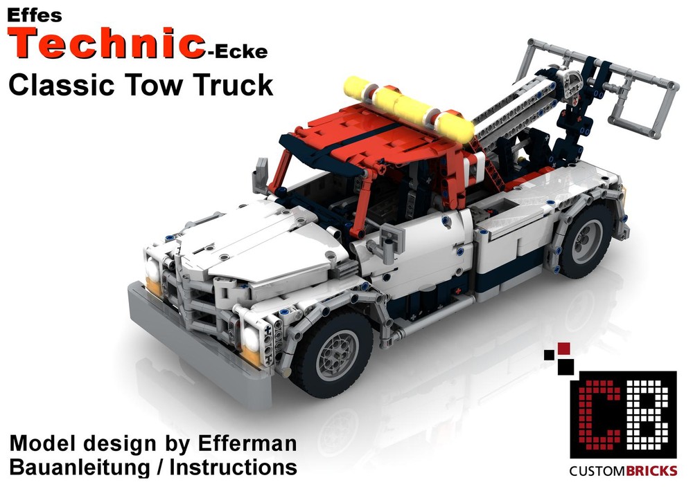 LEGO MOC Custom RC Classic Tow Truck by CustomBricks.de | Rebrickable ...