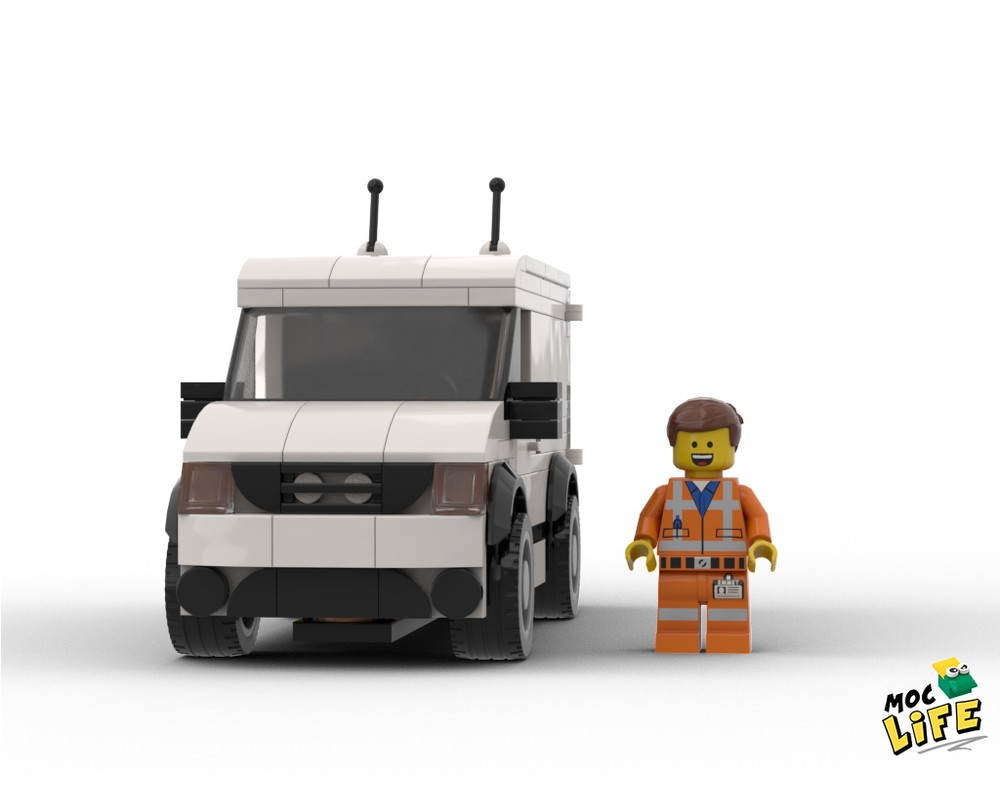 LEGO MOC Ford Transit Connect by MocLife | Rebrickable - Build with LEGO