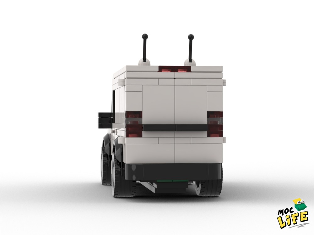 LEGO MOC Ford Transit Connect by MocLife | Rebrickable - Build with LEGO