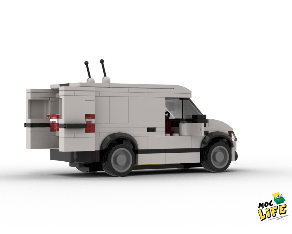 LEGO MOC Ford Transit Connect by MocLife | Rebrickable - Build with LEGO