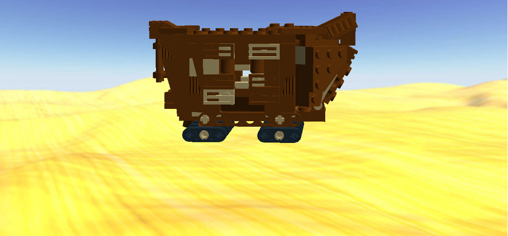LEGO MOC Mini-Sandcrawler by SStehlin | Rebrickable - Build with LEGO