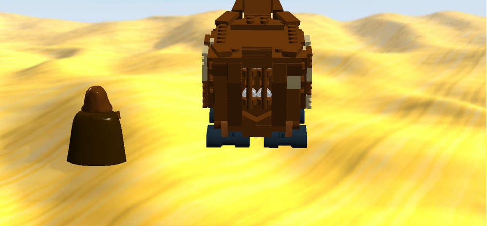 LEGO MOC Mini-Sandcrawler by SStehlin | Rebrickable - Build with LEGO