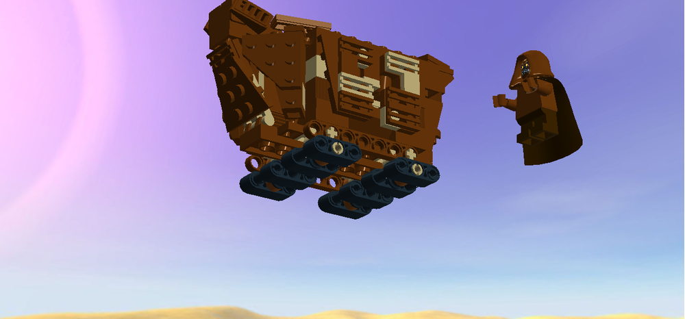 LEGO MOC Mini-Sandcrawler by SStehlin | Rebrickable - Build with LEGO
