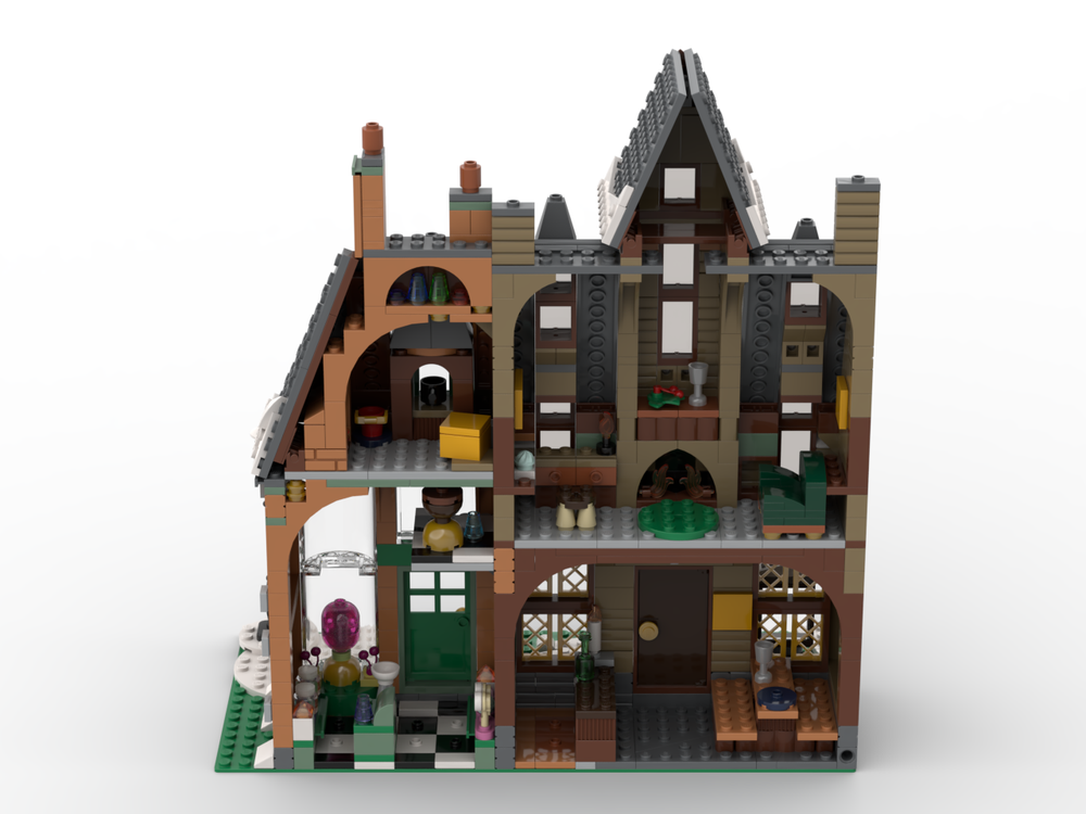 LEGO MOC Hogsmeade Village Mod by Brick Artisan | Rebrickable - Build ...